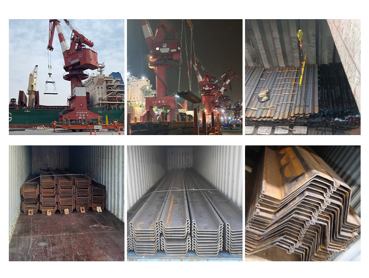 Z Type Sheet Pile Philippines Cold Rolled Bending Welding 12m,